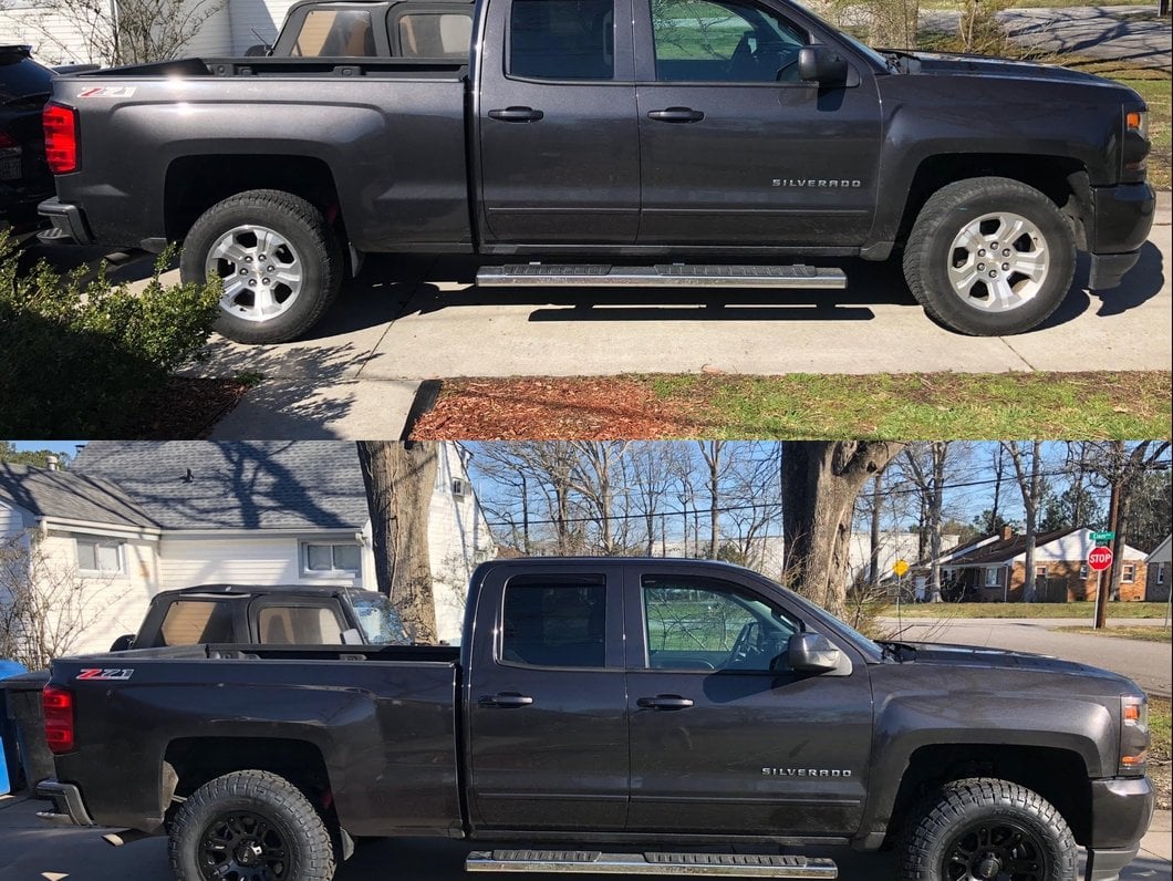 2011 Chevy 1500 Leveling