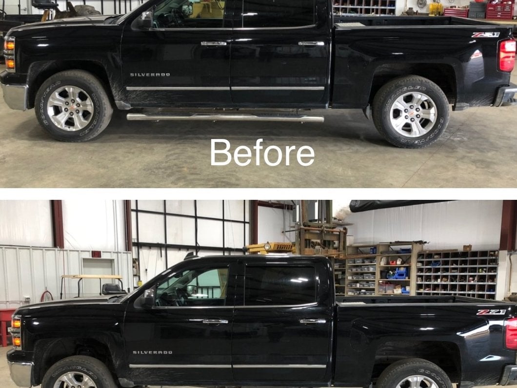 Mammoth 3-Inch Front / 2-Inch Rear Leveling Kit (07-18 Silverado 1500 ...