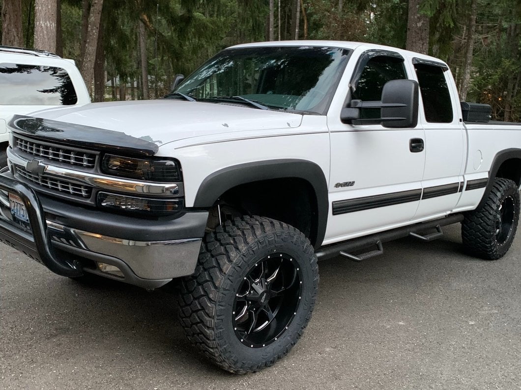 RedRock OEM Style Fender Flares 99 06 Silverado 1500 Fleetside RedRock