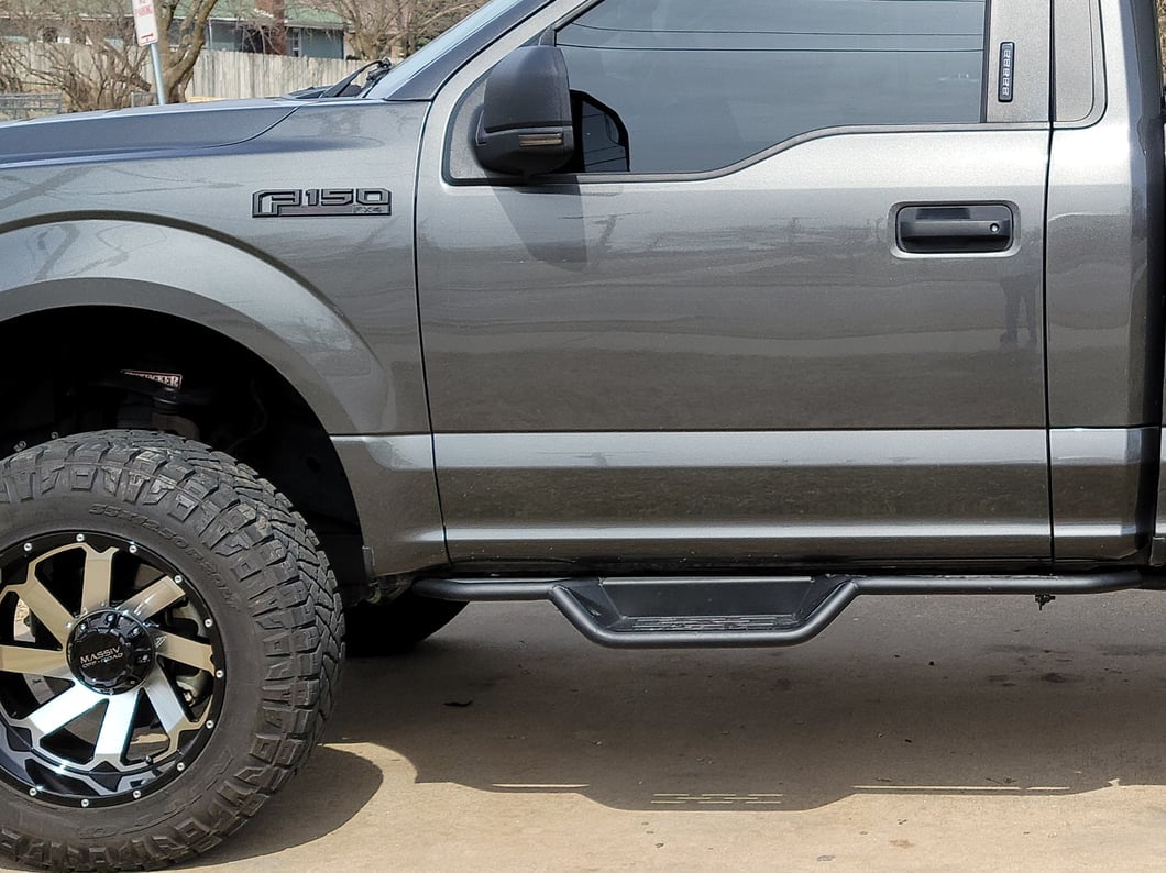 RedRock HD Drop Side Step Bars (15-25 F-150 Regular Cab) | RedRock