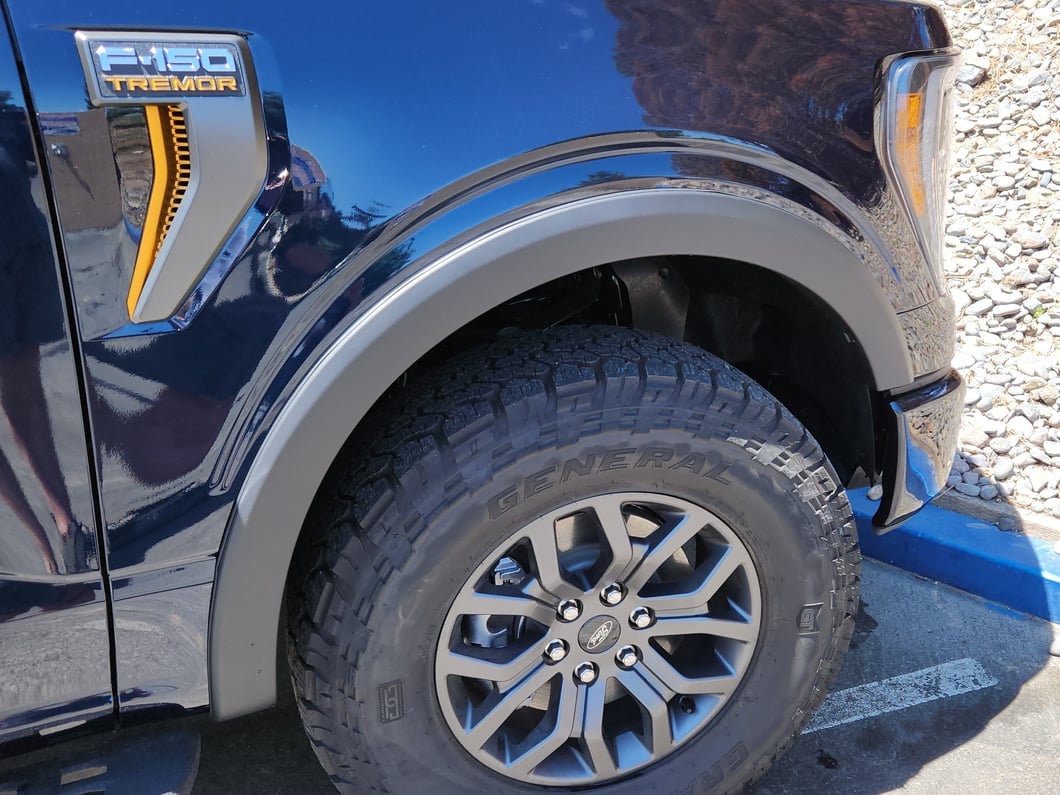RedRock OE Style Fender Flares Black 21 25 F 150 Excluding Raptor RedRock